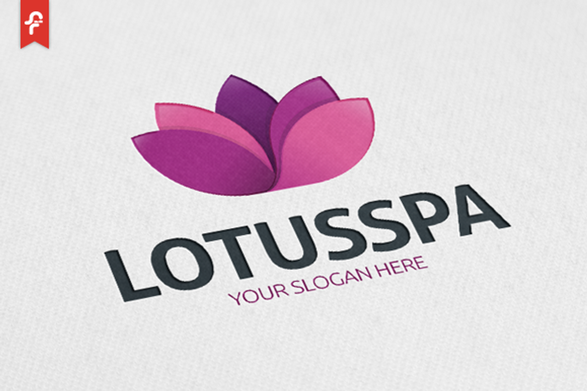 Lotus Spa Logo, a Branding & Logo Template by ft.studio