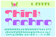 Think Techno font