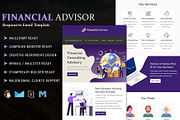 Financial Advisor - Email Template, an Email Template by Pennyblack ...
