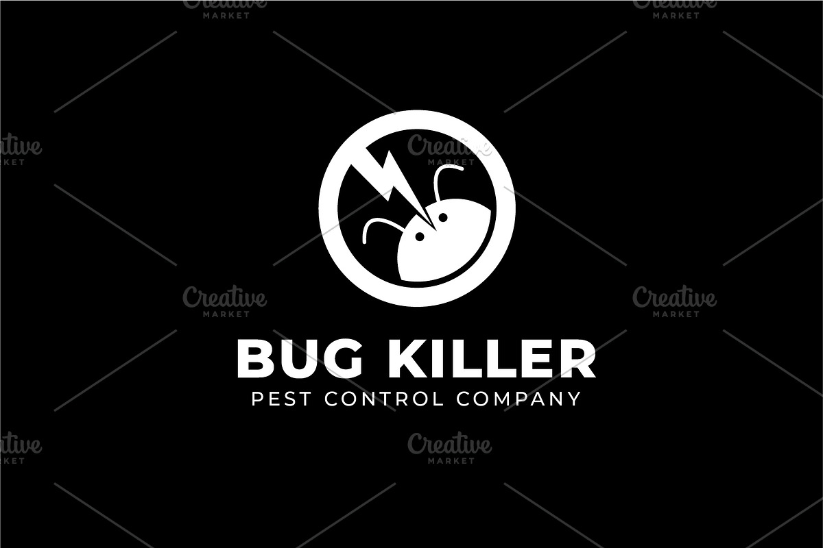 Bug Killer Logo, a Branding & Logo Template by xtratimebd