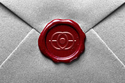 Wax Seal Logo Mockup, a Product Mockup by Design Squad