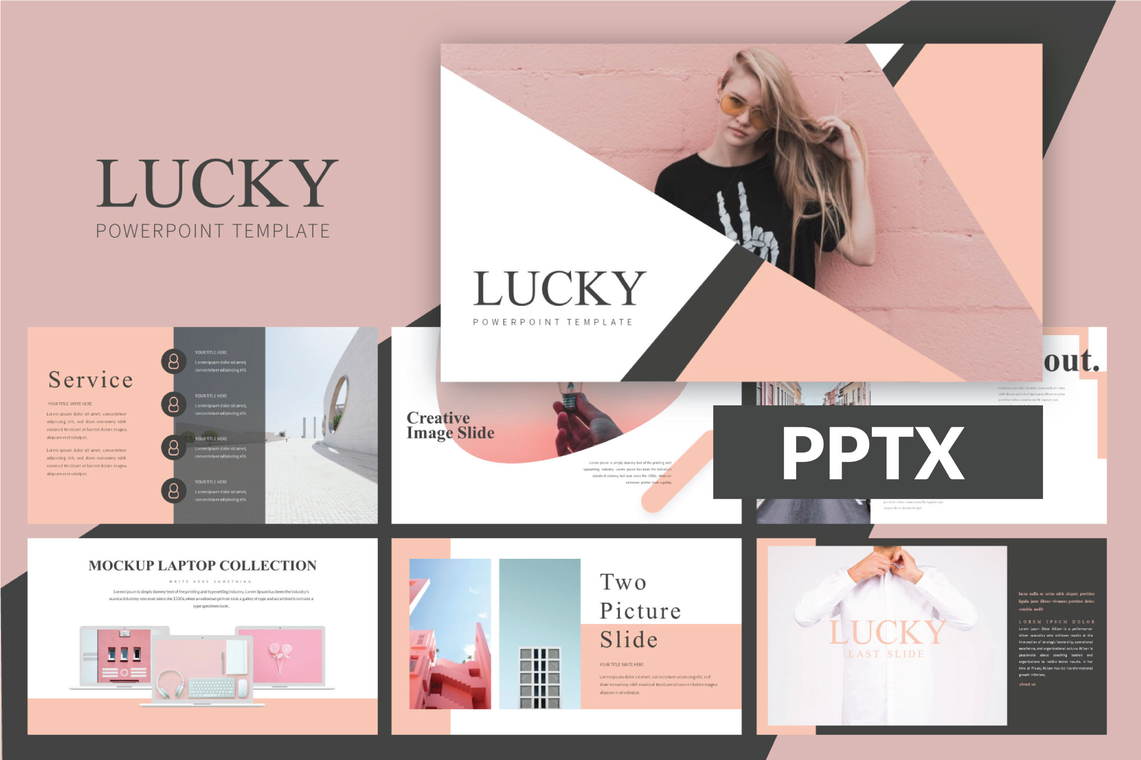Lucky Powerpoint Template, a Presentation Template by Rocket Template