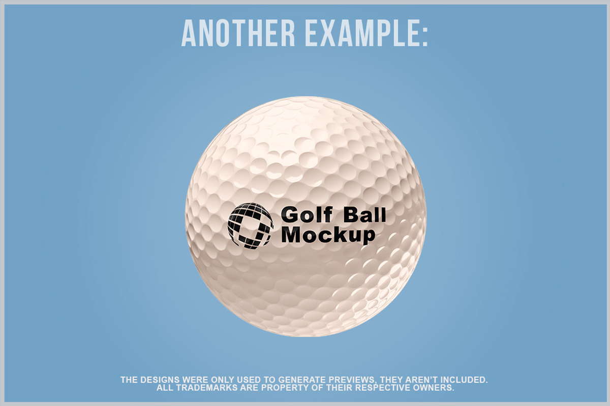 Golf Ball Mockup PSD, an Advertising Mockup by Bruno's Shop