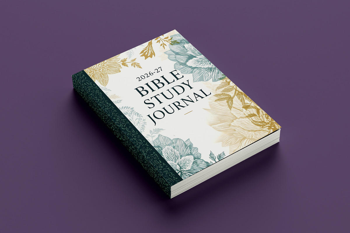2026-2027 Bible Study Journal Canva, a Stationery Template by Mustafiz