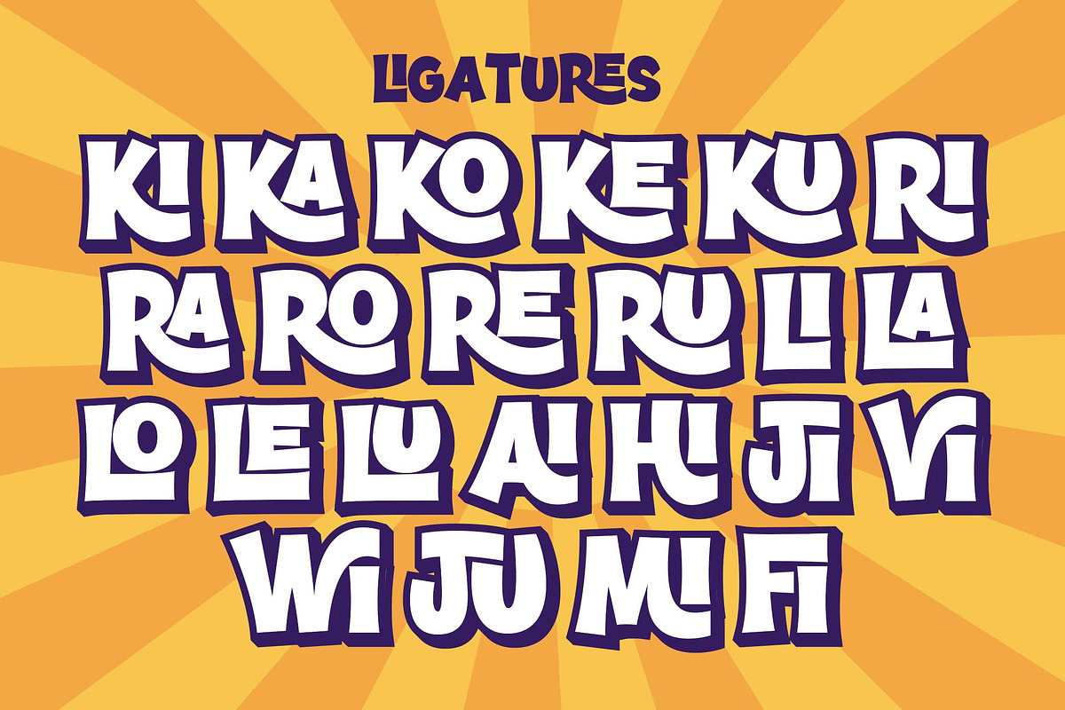 Comic Jungle a Playfull Cartoon Font
