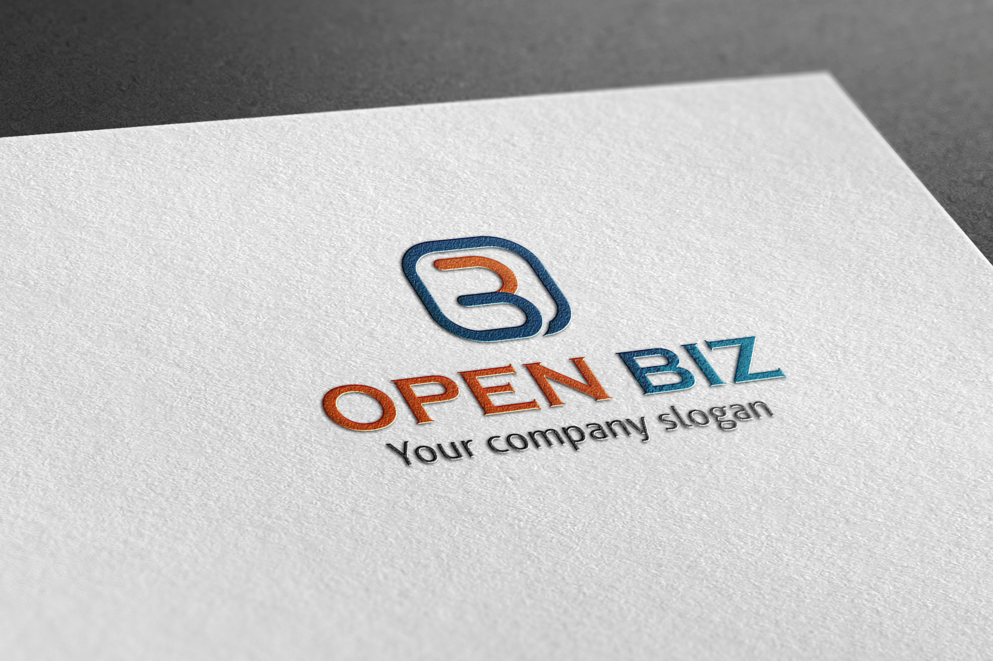 Open Biz Style Logo, a Branding & Logo Template by BdThemes