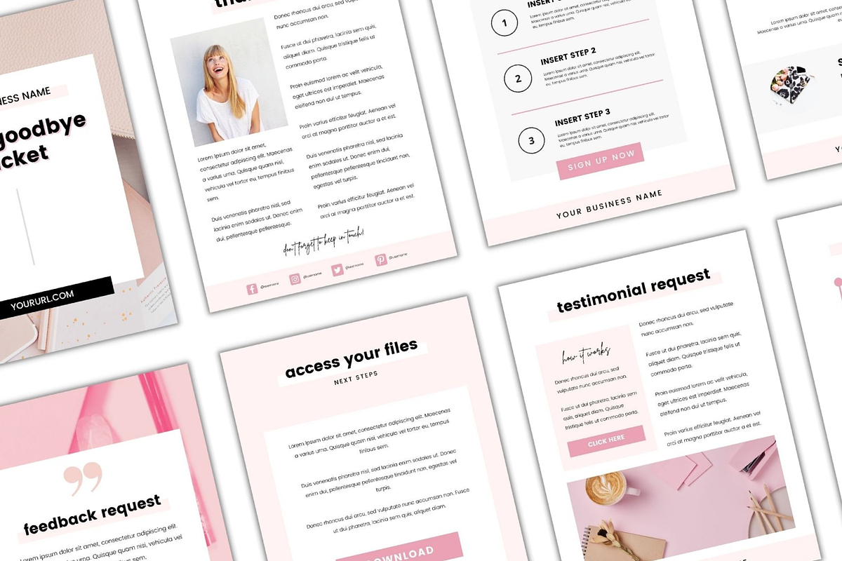 Client Exit Packet Template | Canva, a Templates & Theme by The ...