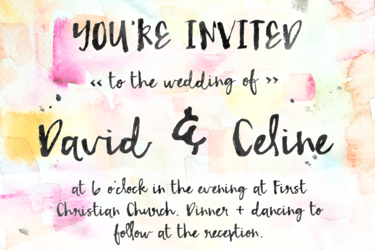 Fetching- A Modern Brush Font, a Script Font by Angie Makes