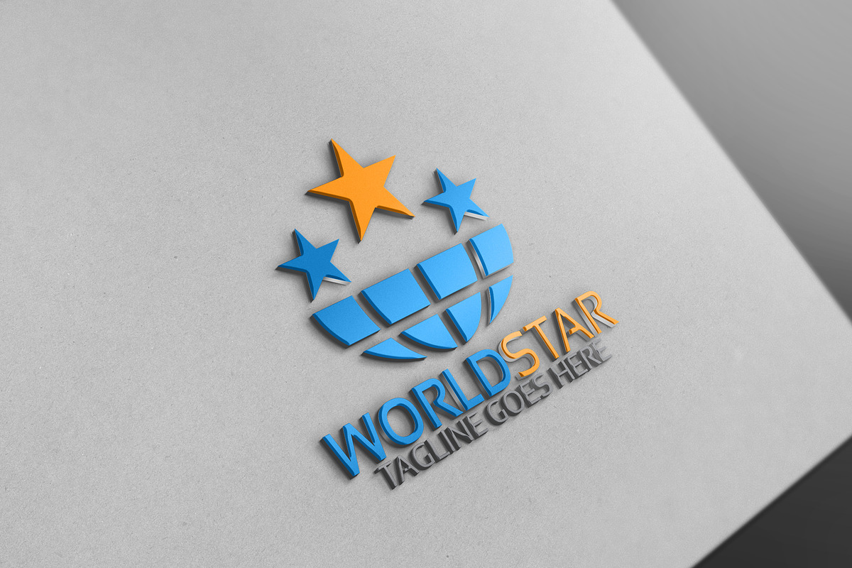 Star World Logo, a Branding & Logo Template by Josuf Media