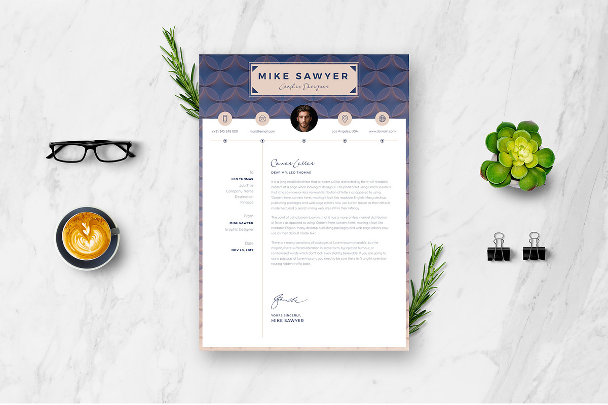 Resume Template, a Resume Template by VictorThemes
