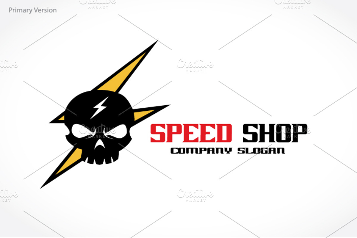 Speed Shop Logo, a Branding & Logo Template by Vectorwins Premium Shop