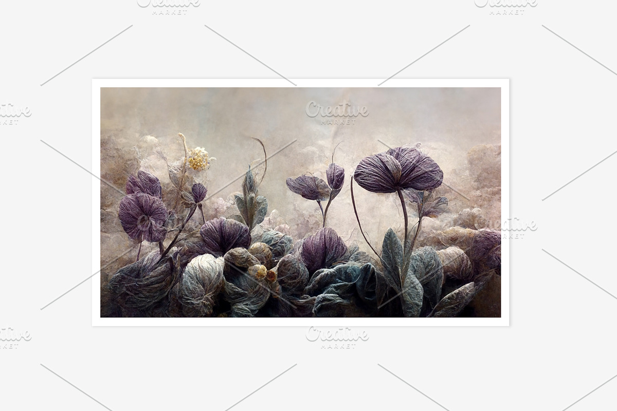 Lyba Collection · Botanical Wall, a Texture Illustration by milatovar
