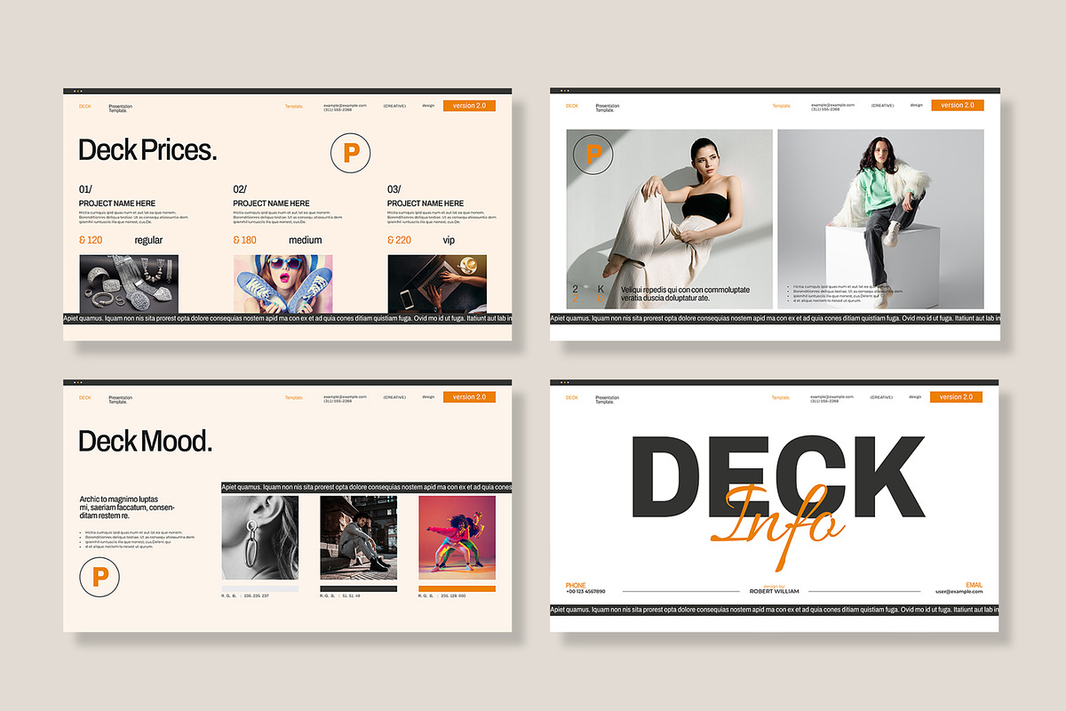 Pitch Deck Presentation Template