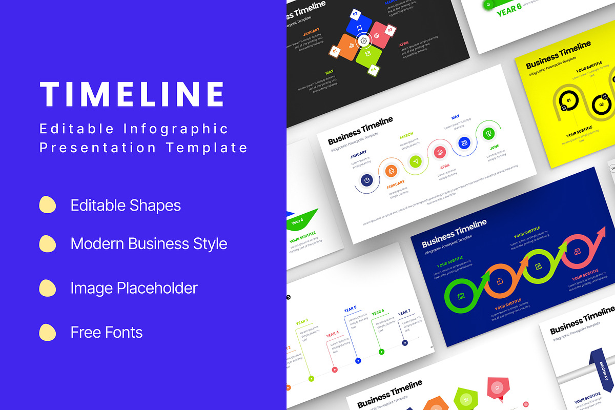 Business Timeline - Infographic Presentation Template