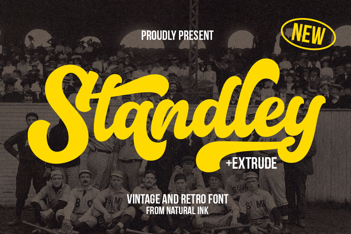 Standley, a Script Font by Natural Ink Studio