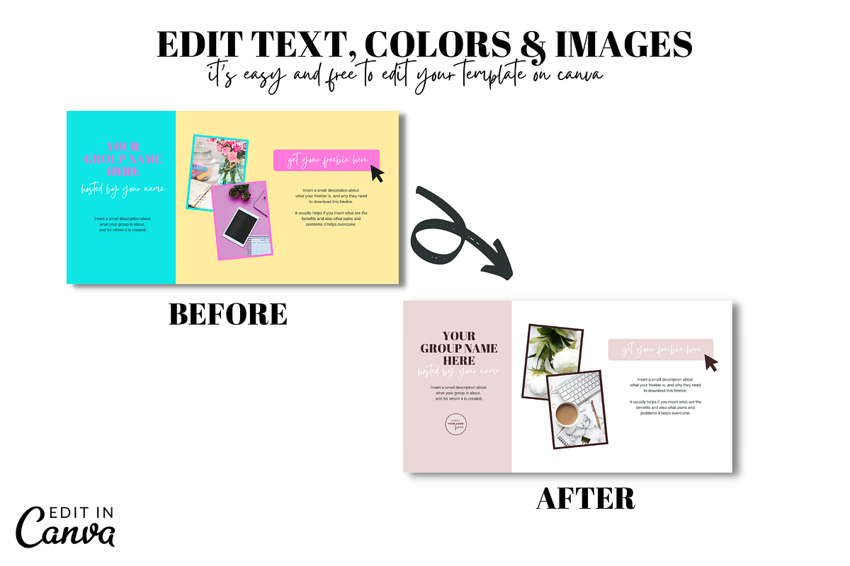 FACEBOOK GROUP COVERS TEMPLATE, a Social Media Template by Jennifer ...