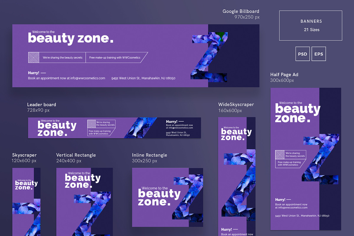 Mega Bundle | Beauty Zone, a Poster Template by Amber Graphics