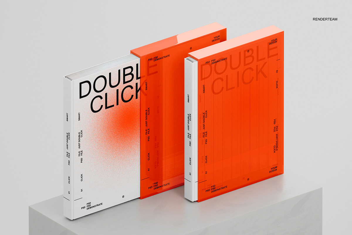 Book Mockup Set (6 PSD)
