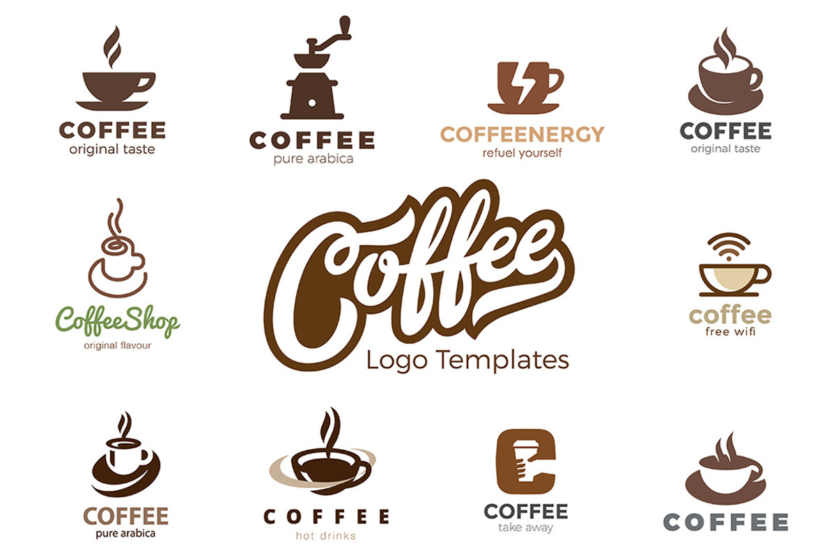Coffee Logo Templates, a Branding & Logo Template by Sentavio
