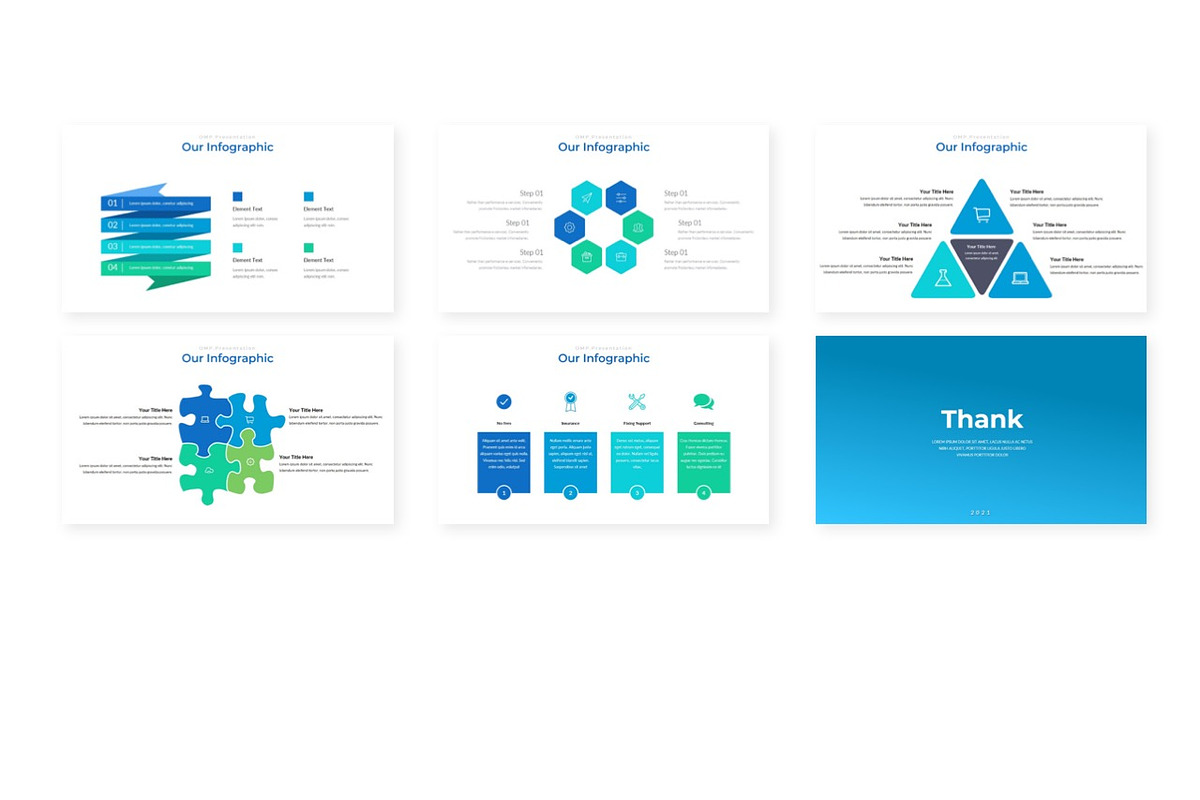 OMP - Presentation Template, a Presentation Template by AQR Studio ...