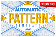 Automatic Pattern Template, a Pattern Graphic by New-Media-Design