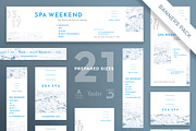 Banners Pack | Spa Weekend, a Templates & Theme by Amber Graphics