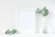 CLEAN! White frame, a Business Photo by Kate Roubin | Creative Market