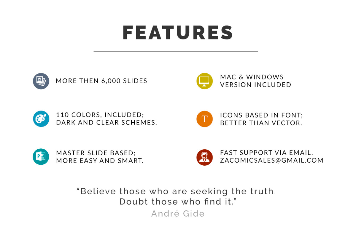 Gamma | Powerpoint Template, a Presentation Template by Zacomic Studios