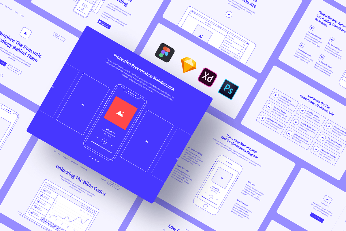 Craftwork Ultimate Bundle, an UI Kit Template by Craftwork