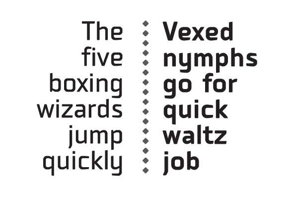 Maza Regular, a Sans Serif Font by Gaslight
