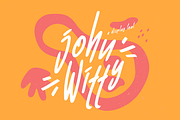 John witty Kids Font, a Handwriting Font by GRVS Studio