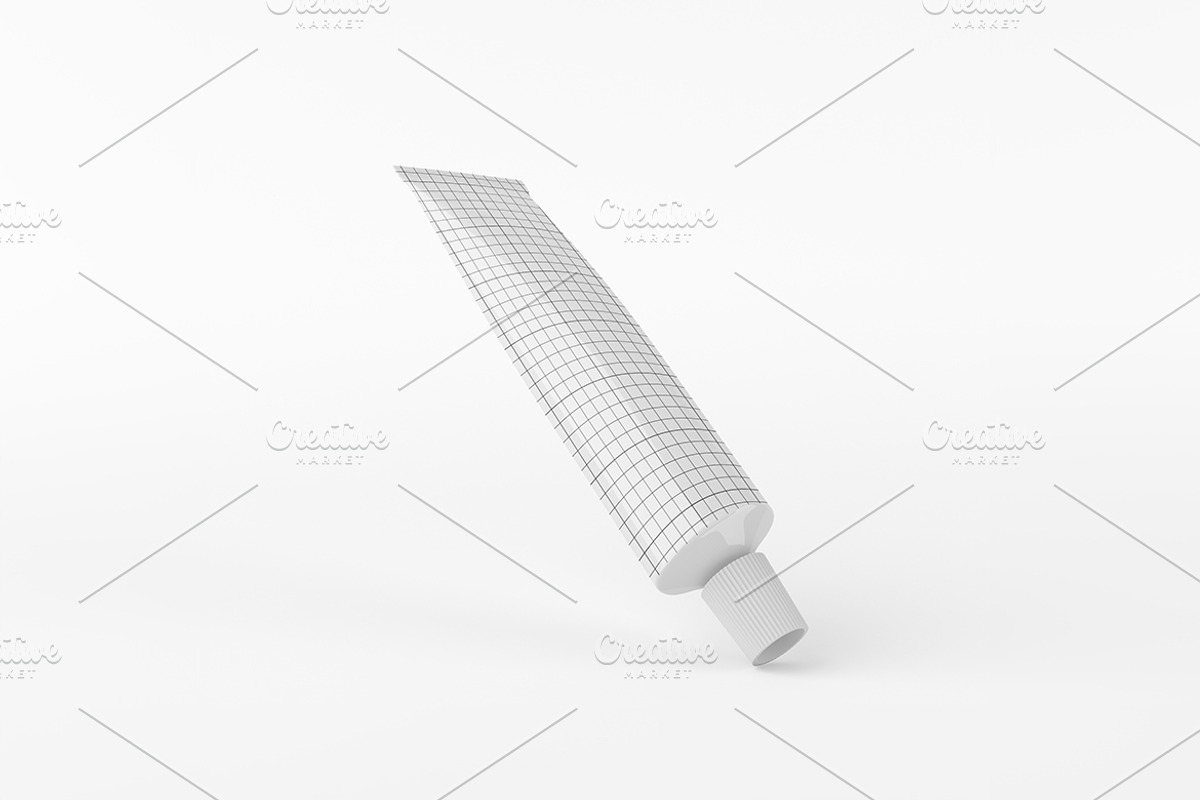 Tooth Paste Mockup, a Packaging Mockup by Qaleb Studio