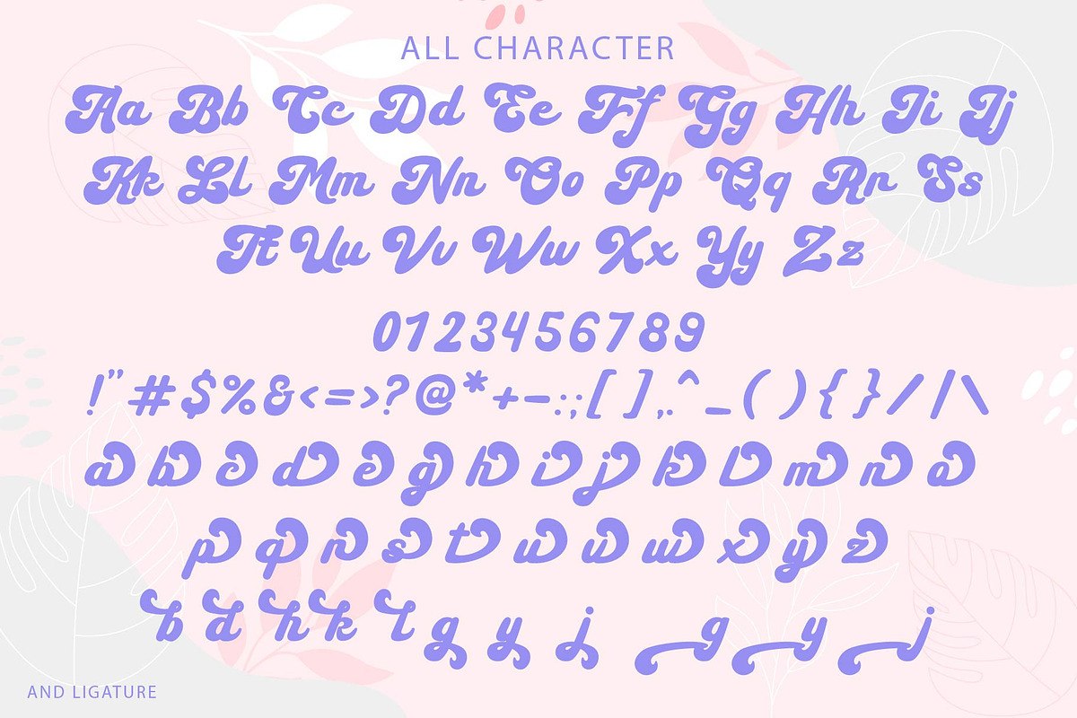 Cute Groovy - Retro Script Font, a Script Font by Densu Creative
