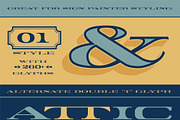 Pullman, a Serif Font by Joel Felix Design Studio