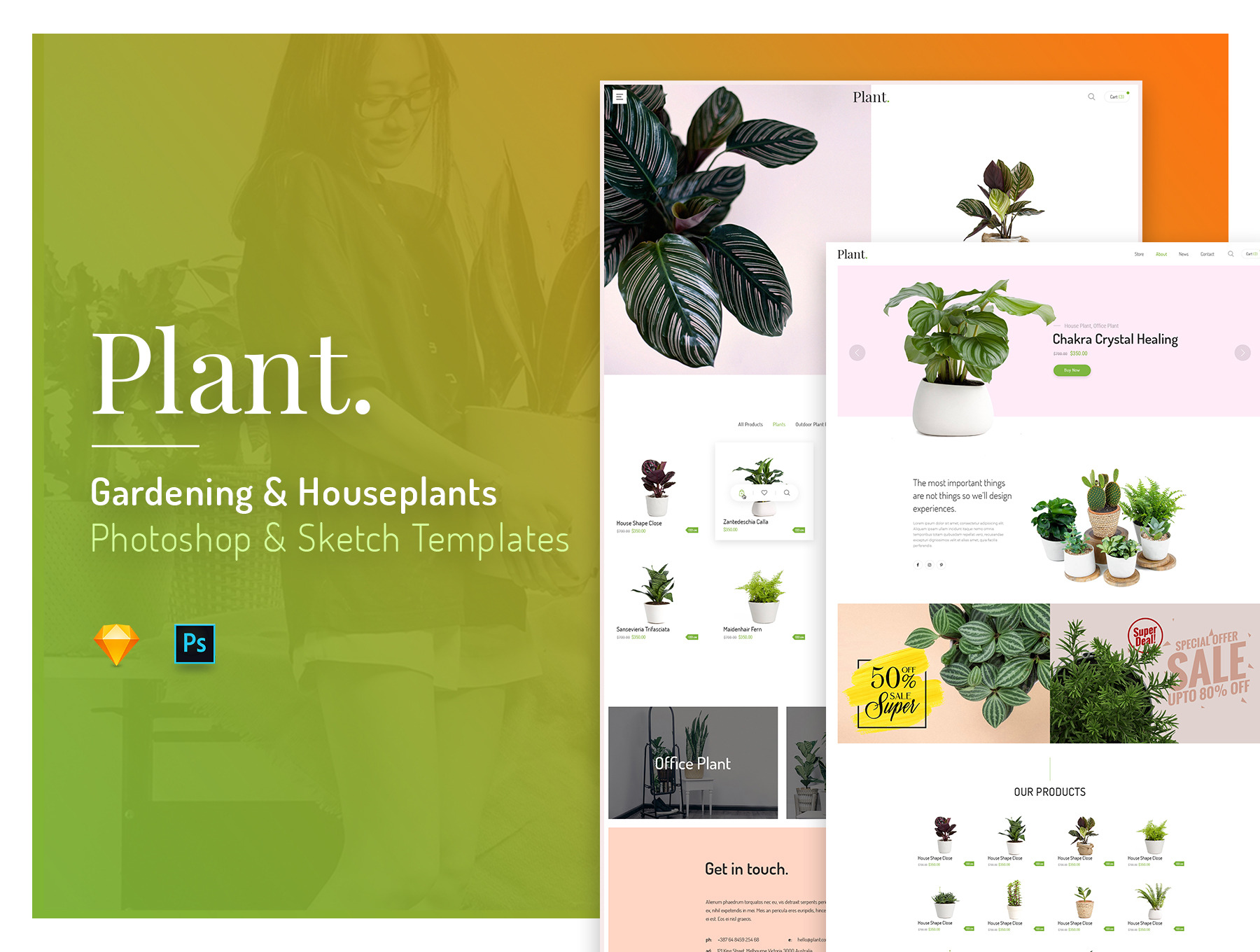 Plant - Gardening & Houseplants Temp, a Websites & App Template by ...