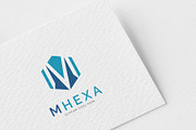 M Letter Hexagon Logo Template, a Branding & Logo Template by meisuseno