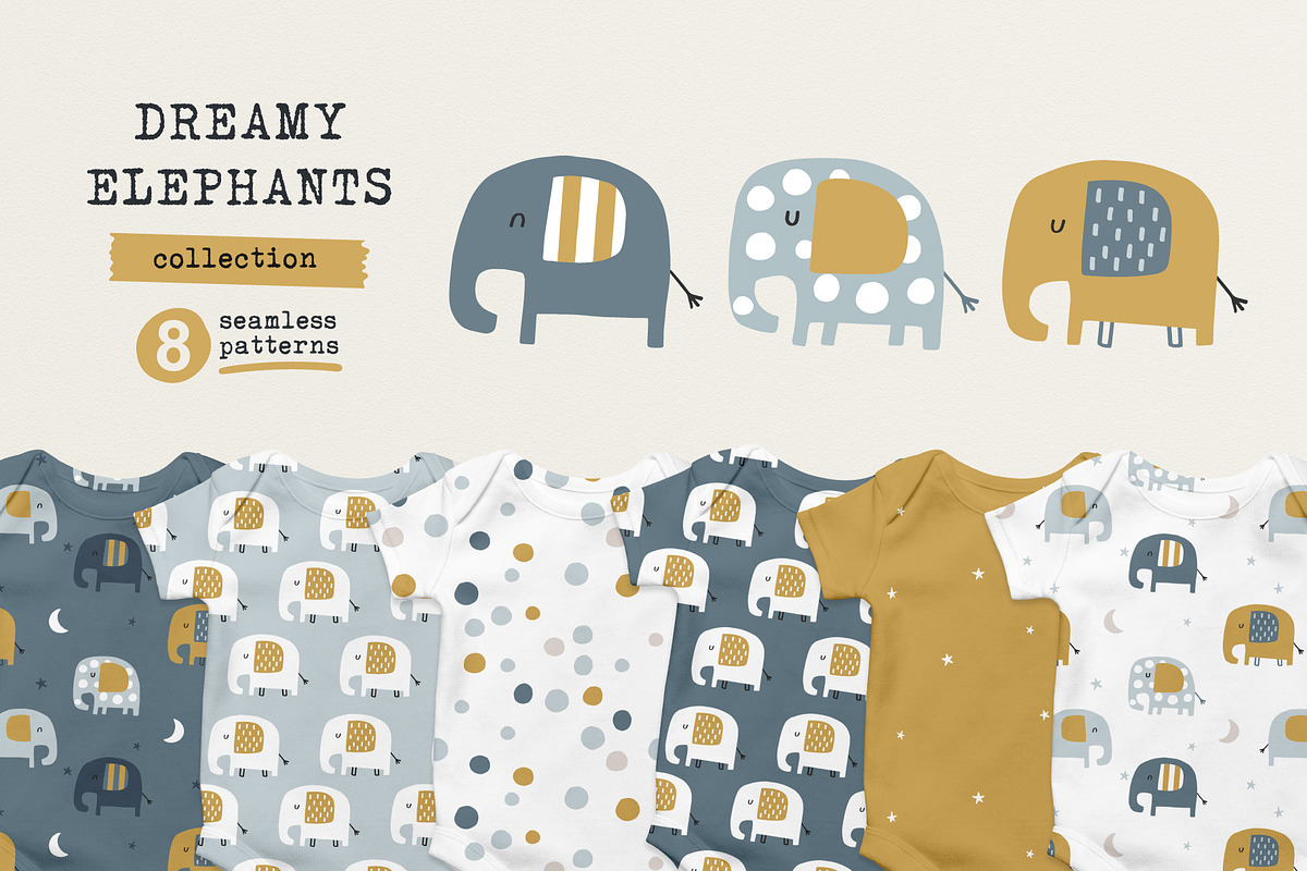Dreamy elephants collection