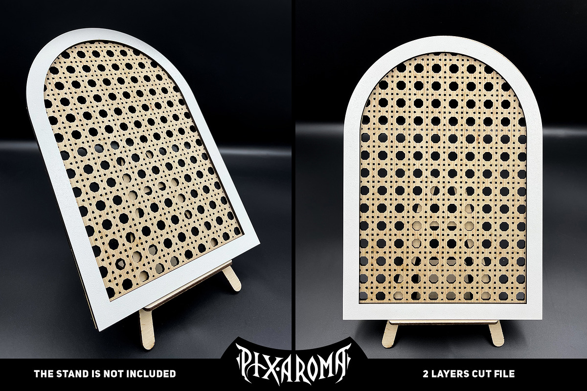 Rattan Pattern Bundle - Cut Files, an Illustration by pixaroma