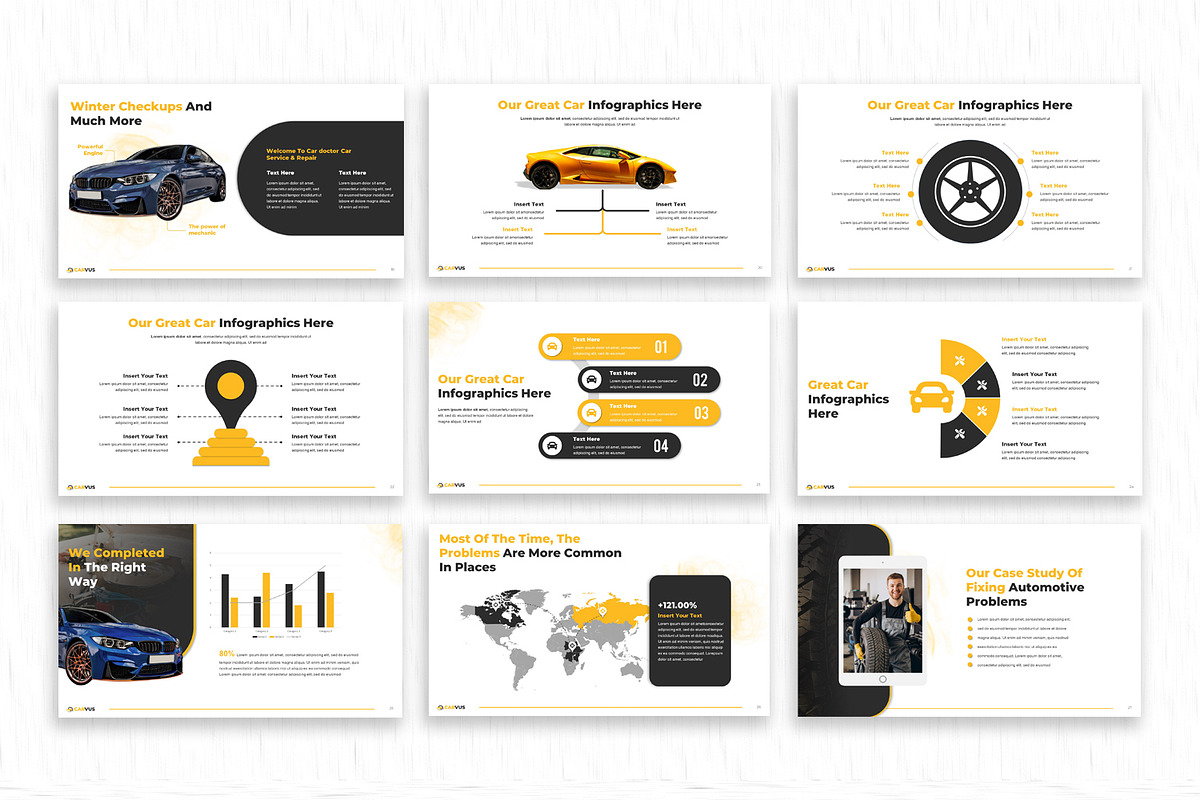 Car Service Presentation Template