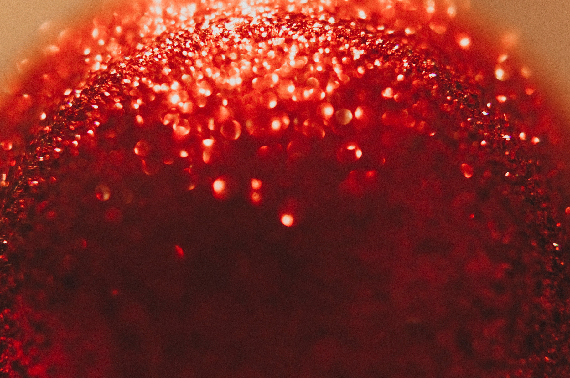 Red Glitter 2, a Holiday Photo by Melanie Helena
