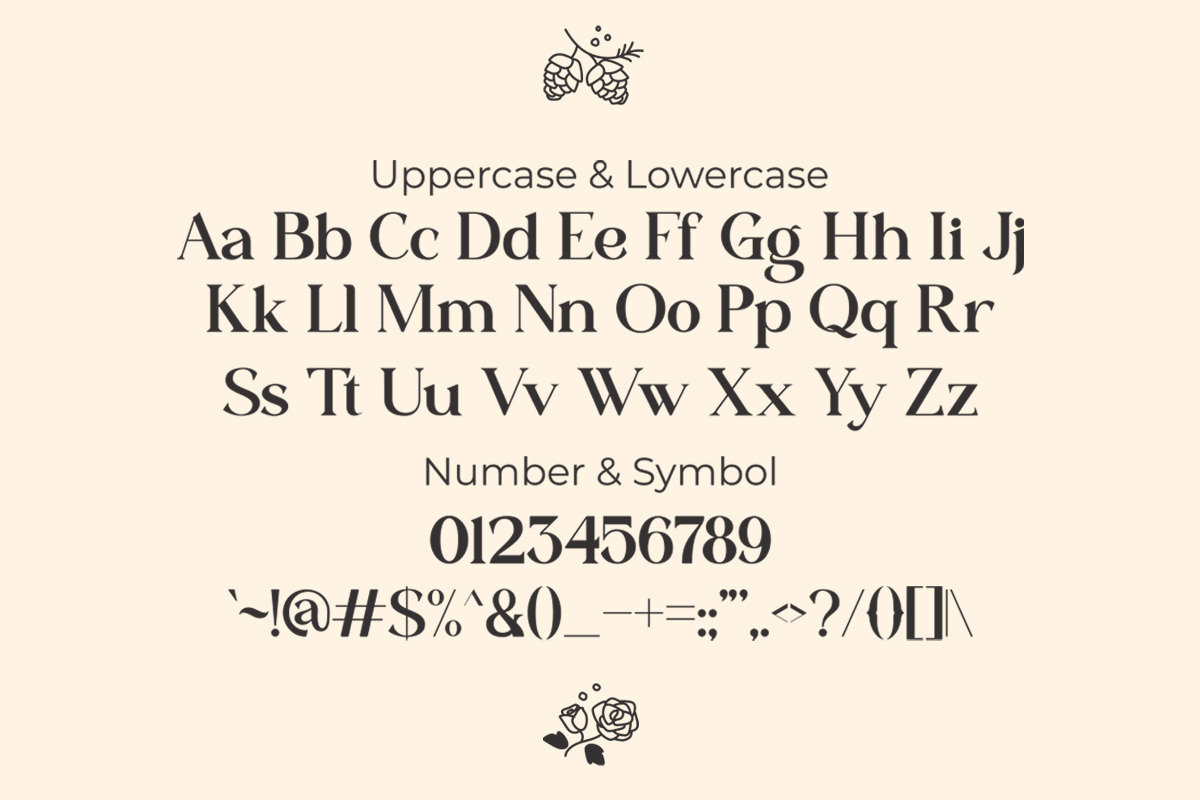 Jitter - Modern Serif, a Serif Font by RagamKata