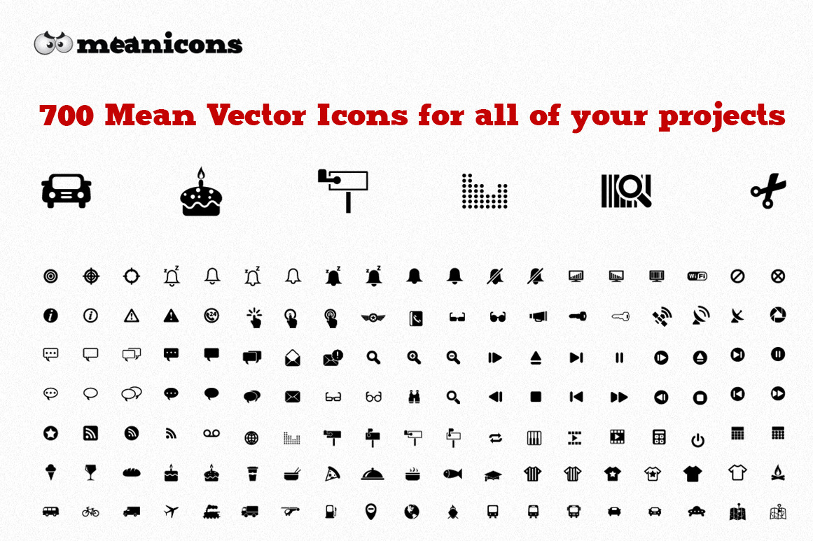 700 icons-Meanicons Icon set, an Icon by meanicons