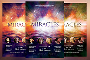 Miracles Church Flyer, a Flyer Template by KiraYamato Design Studio