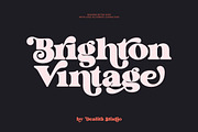 Brighton Vintage - Modern Serif Font, a Serif Font by dealitastudio