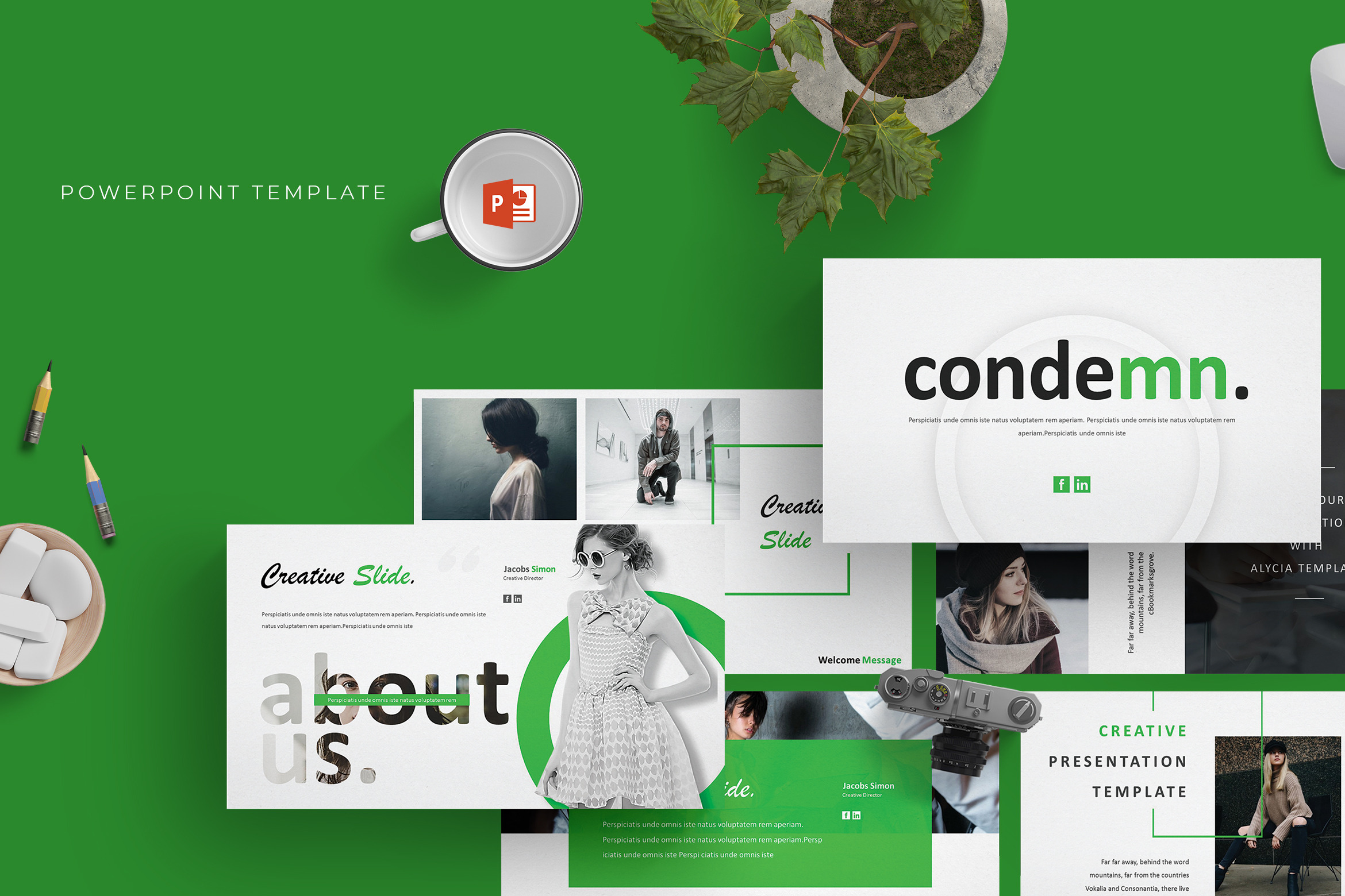 Codemn - Powerpoint Template | Presentation Templates ~ Creative Market