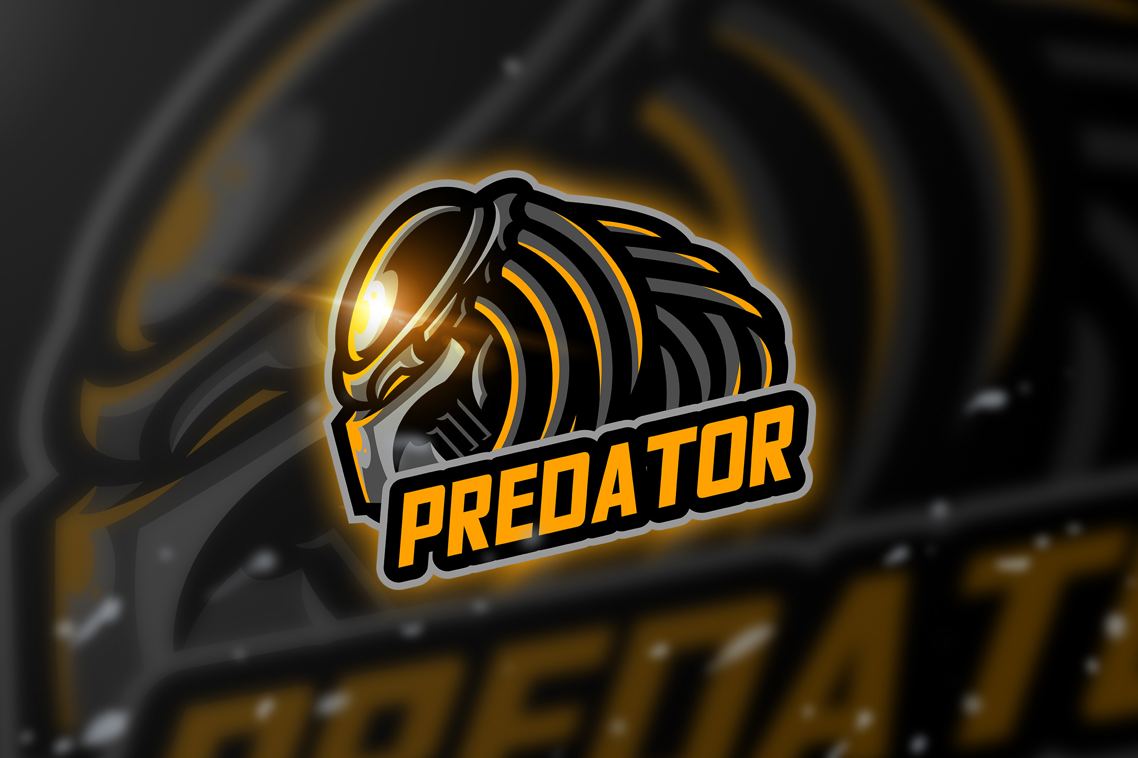 Predator - Mascot & Esport Logo, a Branding & Logo Template by AQR Studio