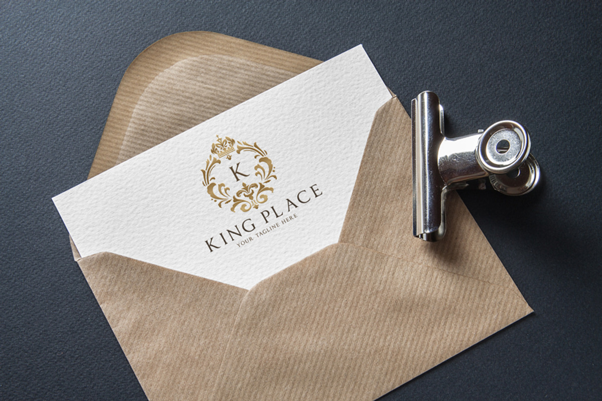 King Place, a Branding & Logo Template by Vectorwins Premium Shop