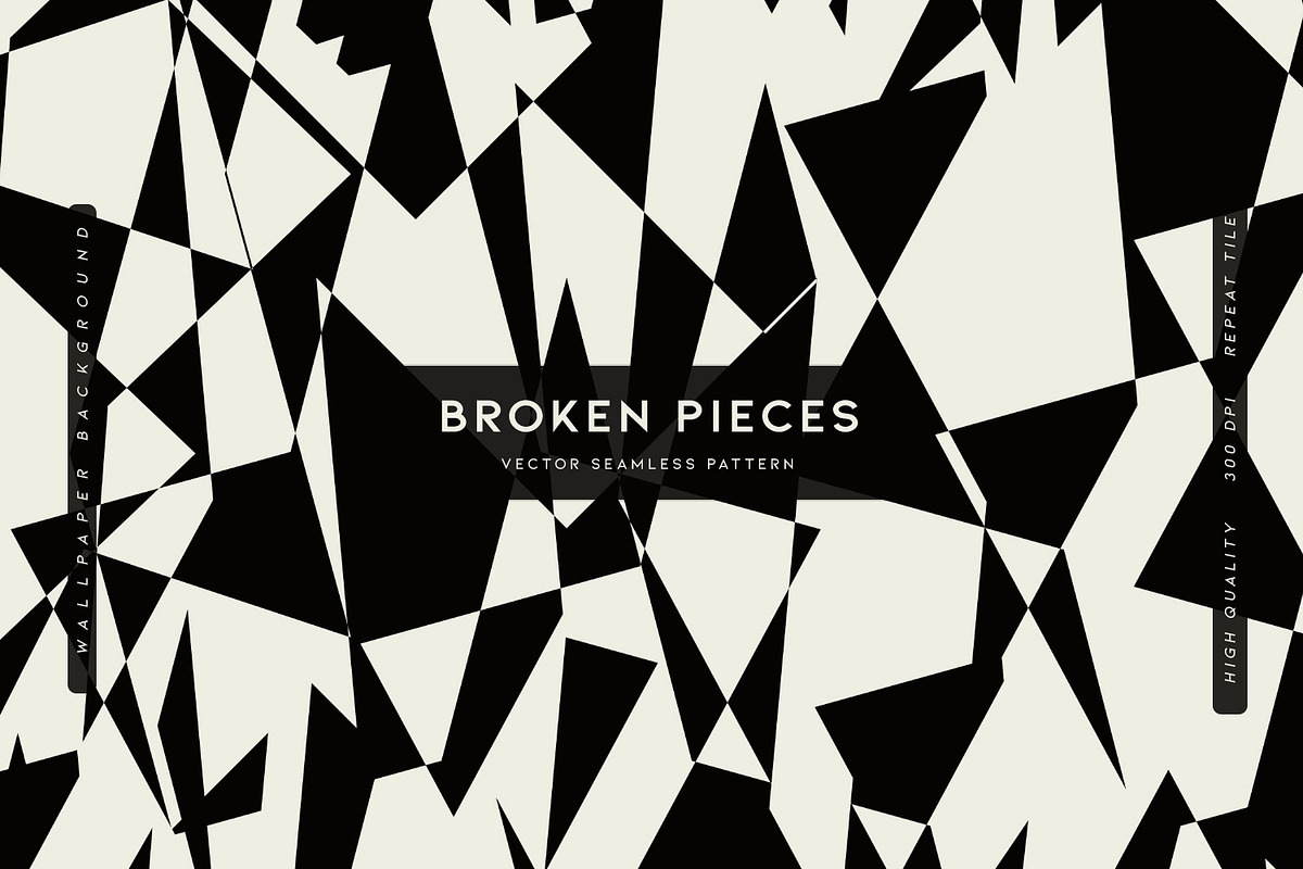 Broken Pieces, a Texture Graphic by MalyskaStudio