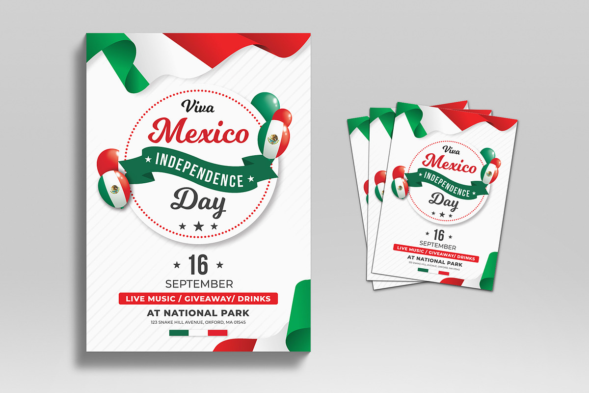 Mexican Independence Day Flyer, a Flyer Template by VictorThemes
