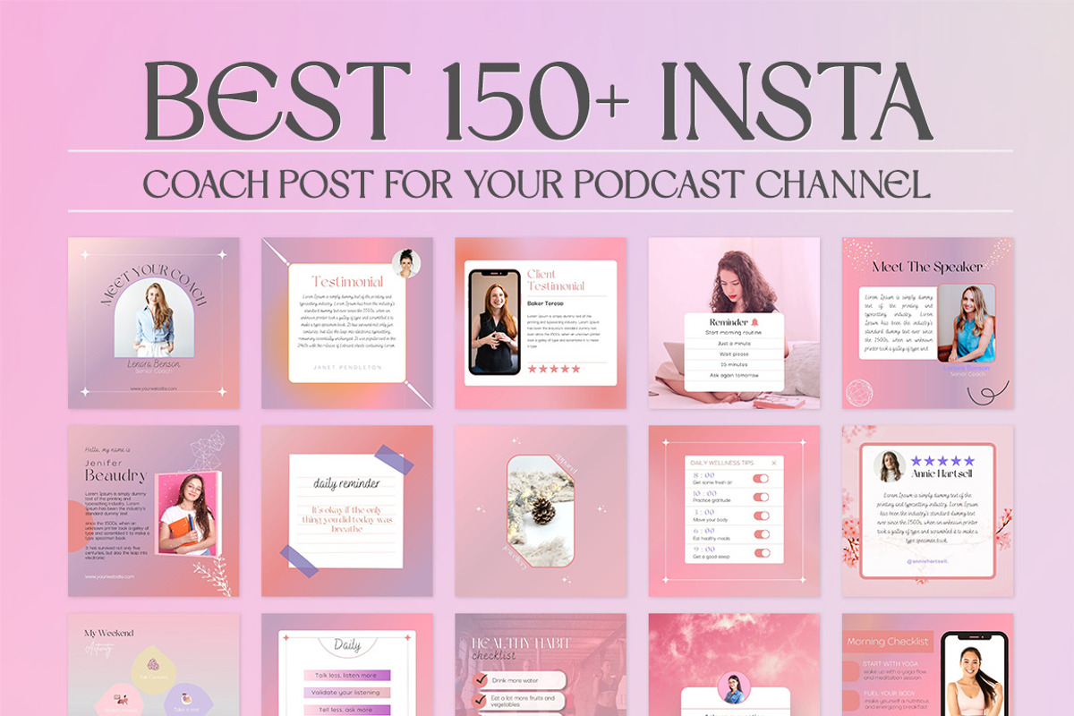 Instagram Gradient Coach CANVA PS